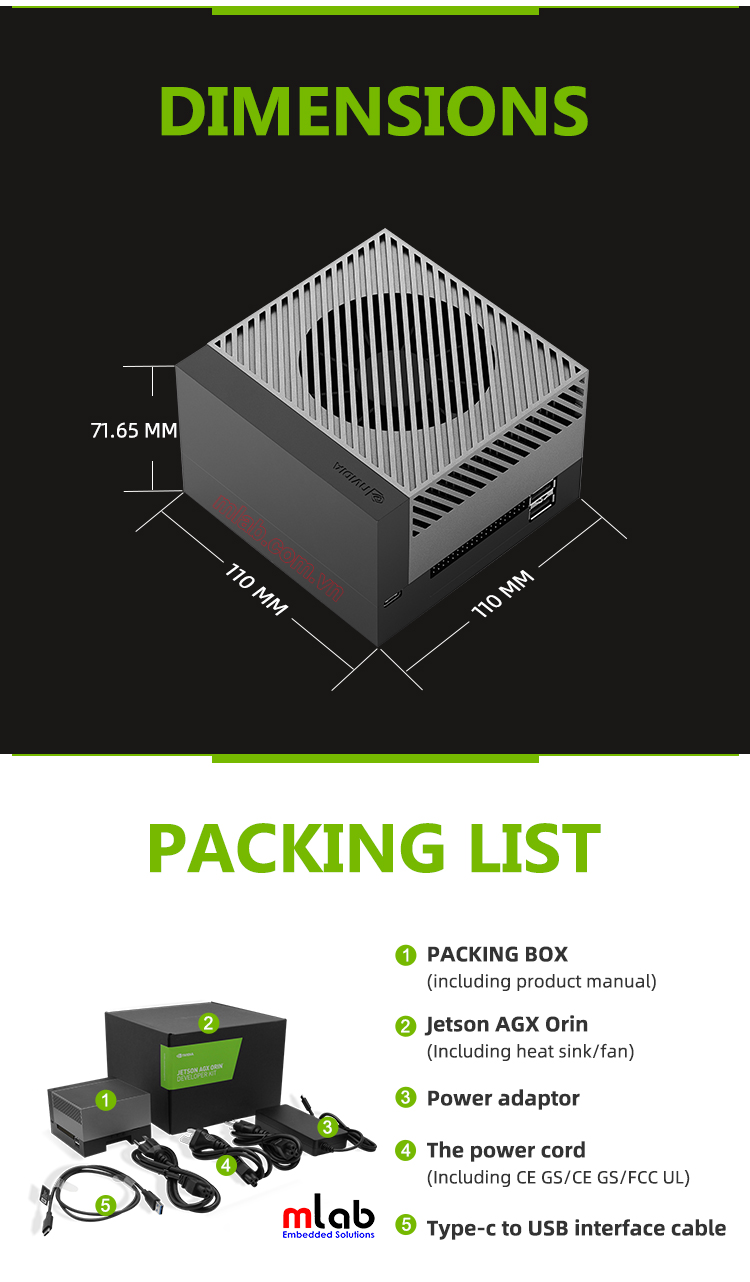 NVIDIA Jetson AGX Orin Developer Kit